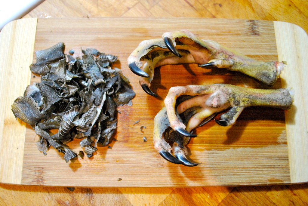 Preparing Muscovy Duck Feet | Abernathy's Rabbitry